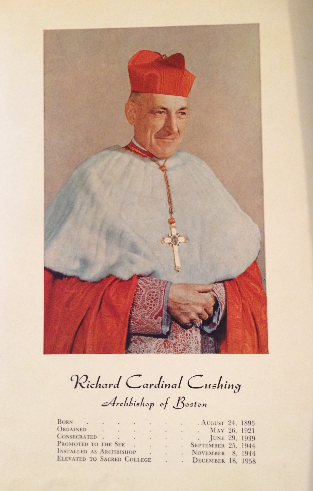 Cardinal Cushing – In Context