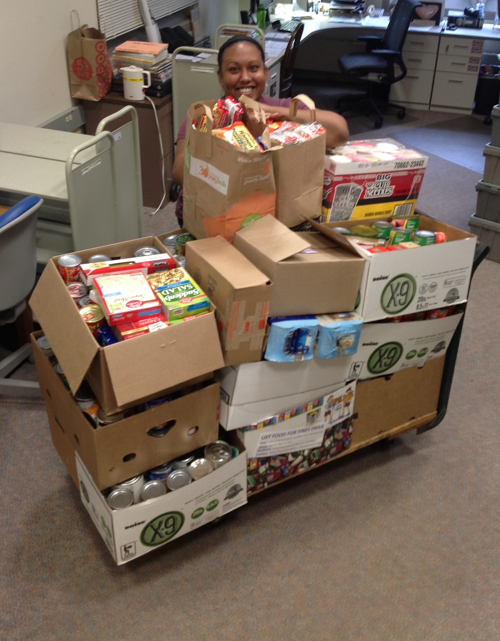 3,344 lbs. of Food and Counting: UST Libraries Annual Food Drive – St ...
