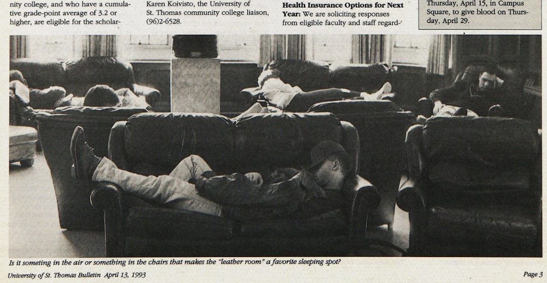 Library Naps: A Brief History – St. Thomas Libraries Blog