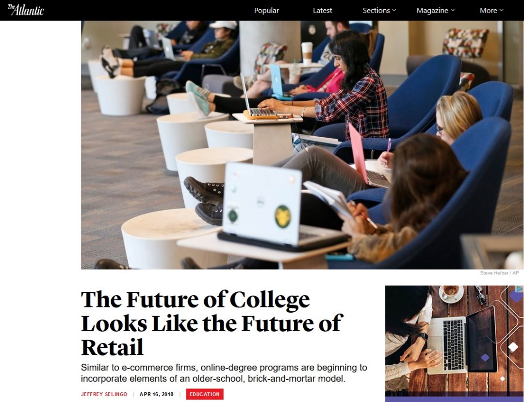 Does the Future of College look like the Future of Retail? – St. Thomas ...