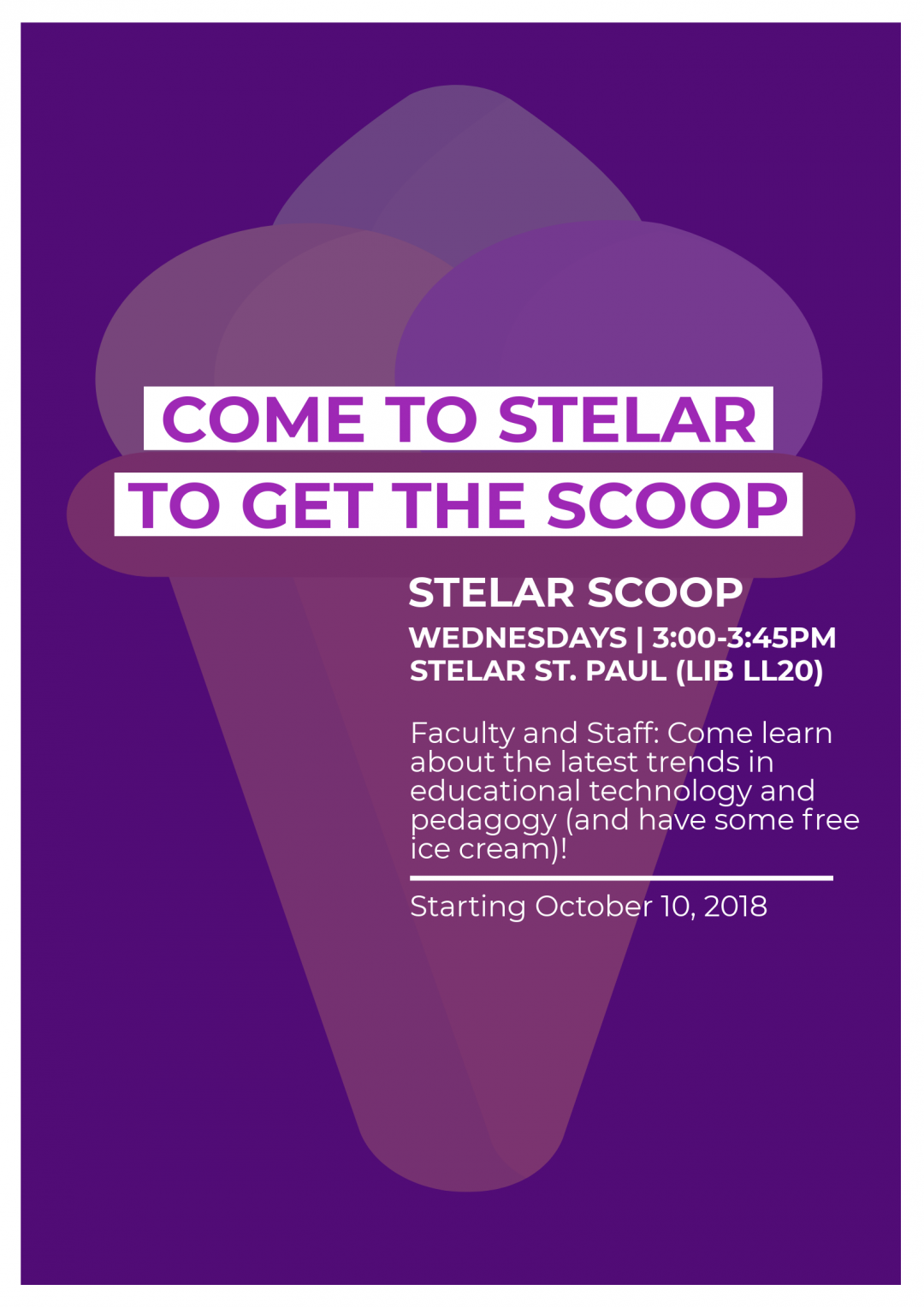 STELAR Events – St. Thomas E-Learning And Research